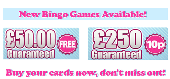 2 BRAND NEW Bingo Games | Gina Bingo - £10 Free Bingo Bonus